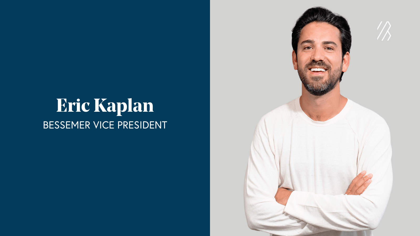 Bessemer Venture Partners promotes Eric Kaplan to Vice President ...